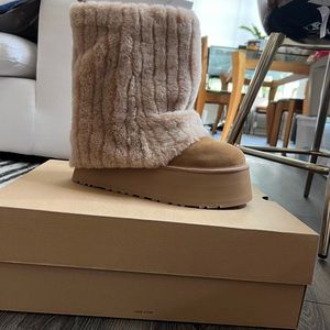 UGG | Shoes | Ugg Classic Short Sherpa Corduroy Platform Boot Aka Churro Uggs | Poshmark